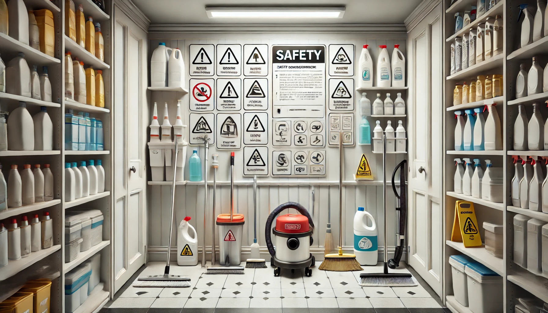 What are the 7 general rules in the use of cleaning equipment ...