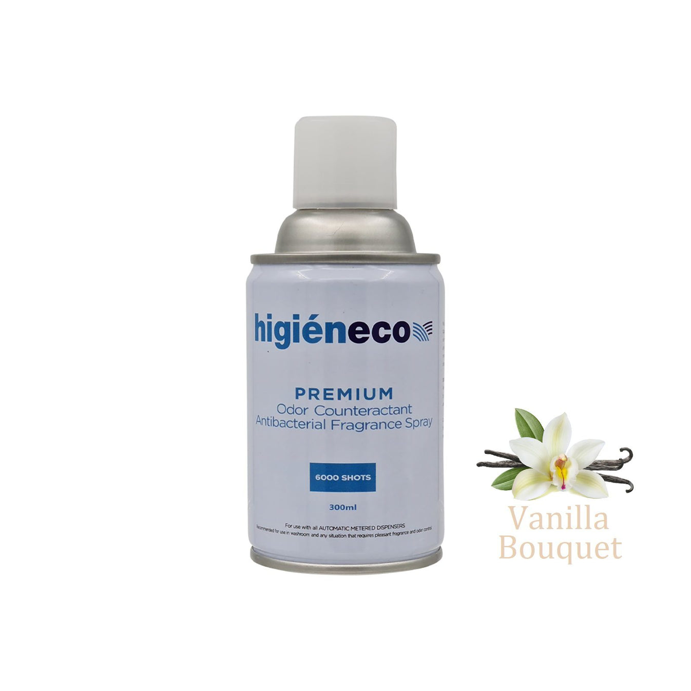 Higieneco Vanilla Bouquet Automatic Aerosol Air Freshener Fragrance Re ...